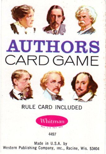 Authors Card Game | Braman's Wanderings