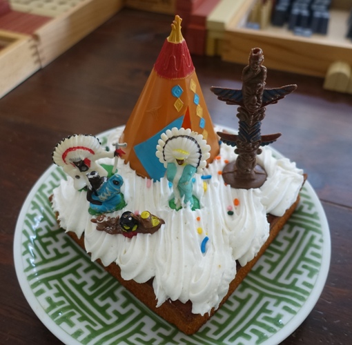 Native American Birthday Cakes